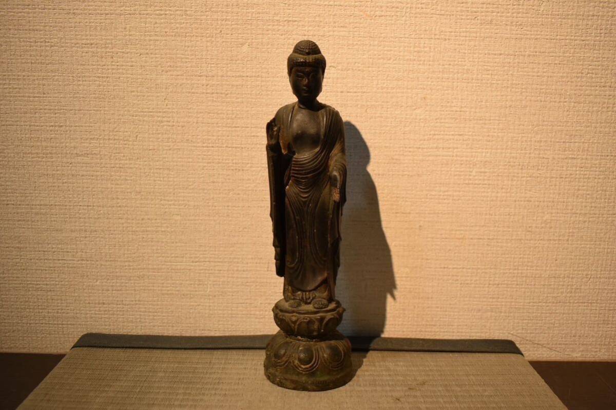 Yahoo!オークション - 【GE】R661【コレクター所蔵品】時代 金銅仏 /仏...