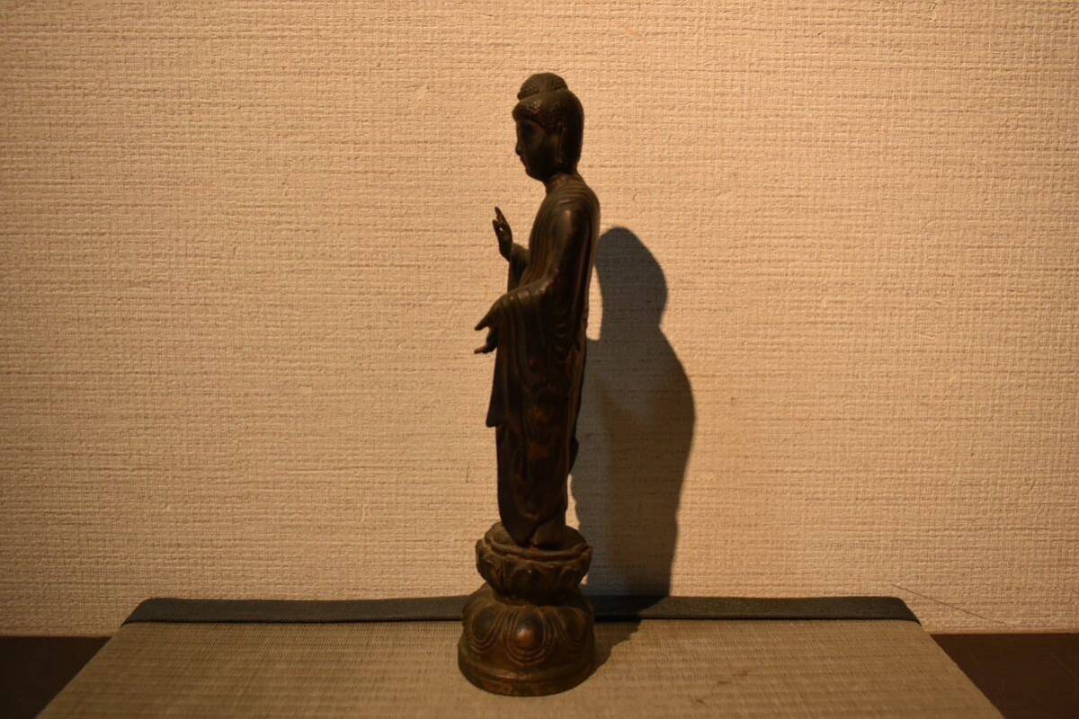 Yahoo!オークション - 【GE】R661【コレクター所蔵品】時代 金銅仏 /仏...