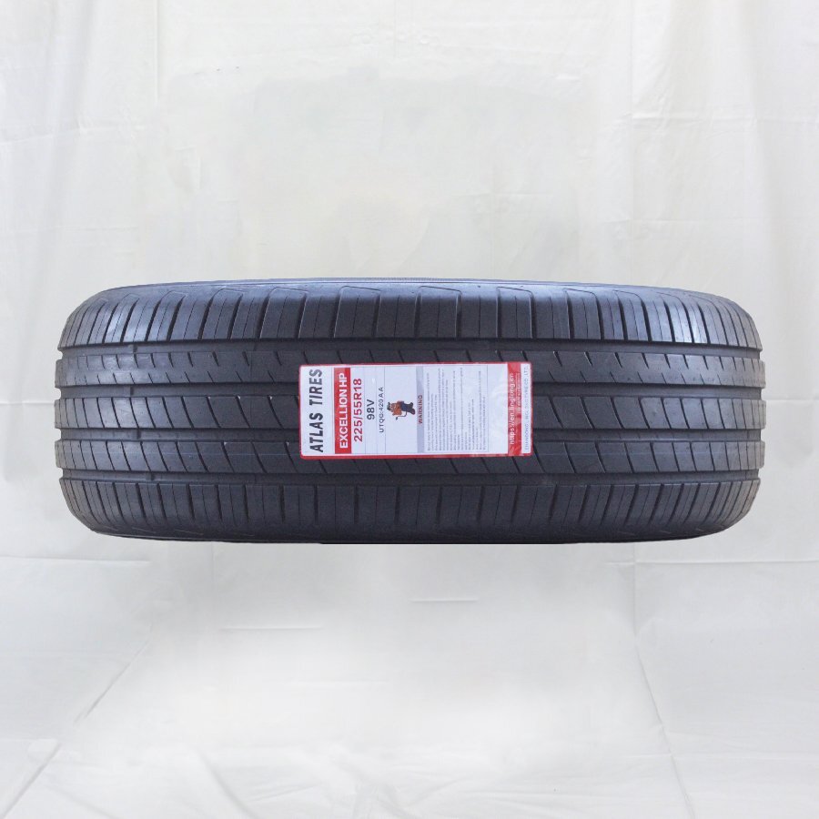 Yahoo!オークション - 送料無料 225/55R18 98V ATLAS EXCELLION HP 22...