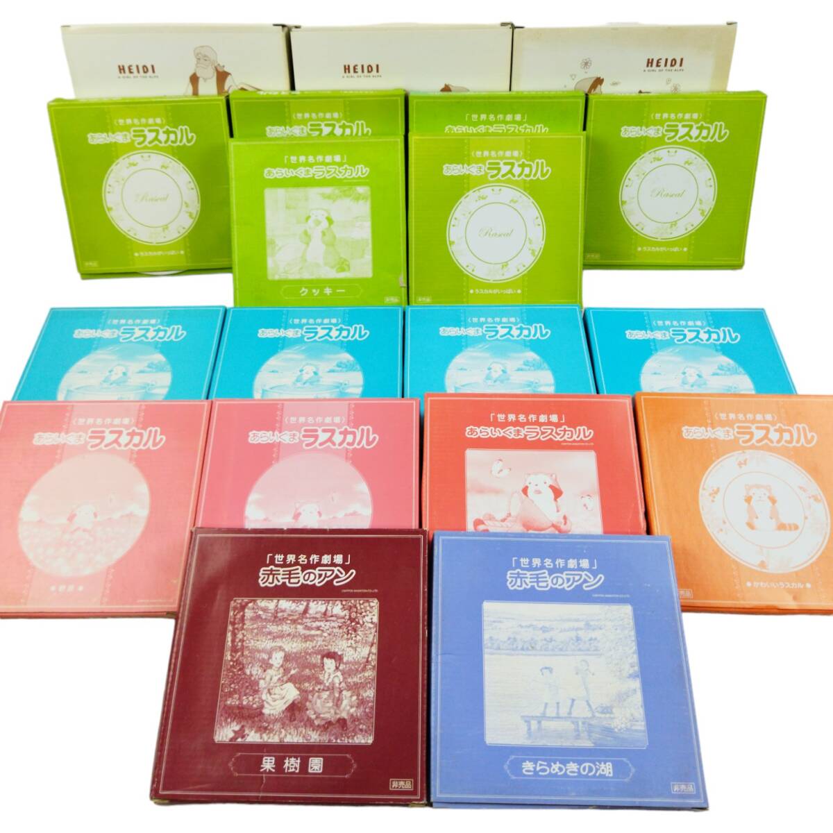 Yahoo!オークション - 【P199】 中古・保管品 世界名作劇場 絵皿まとめ...