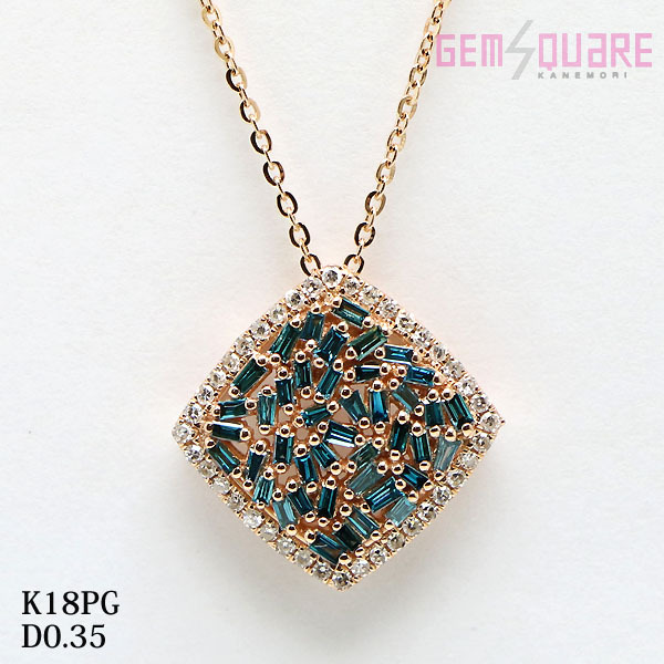 Yahoo!オークション - 【mr_ 様専用】K18PG ダイヤ ネックレス D0.35 ...