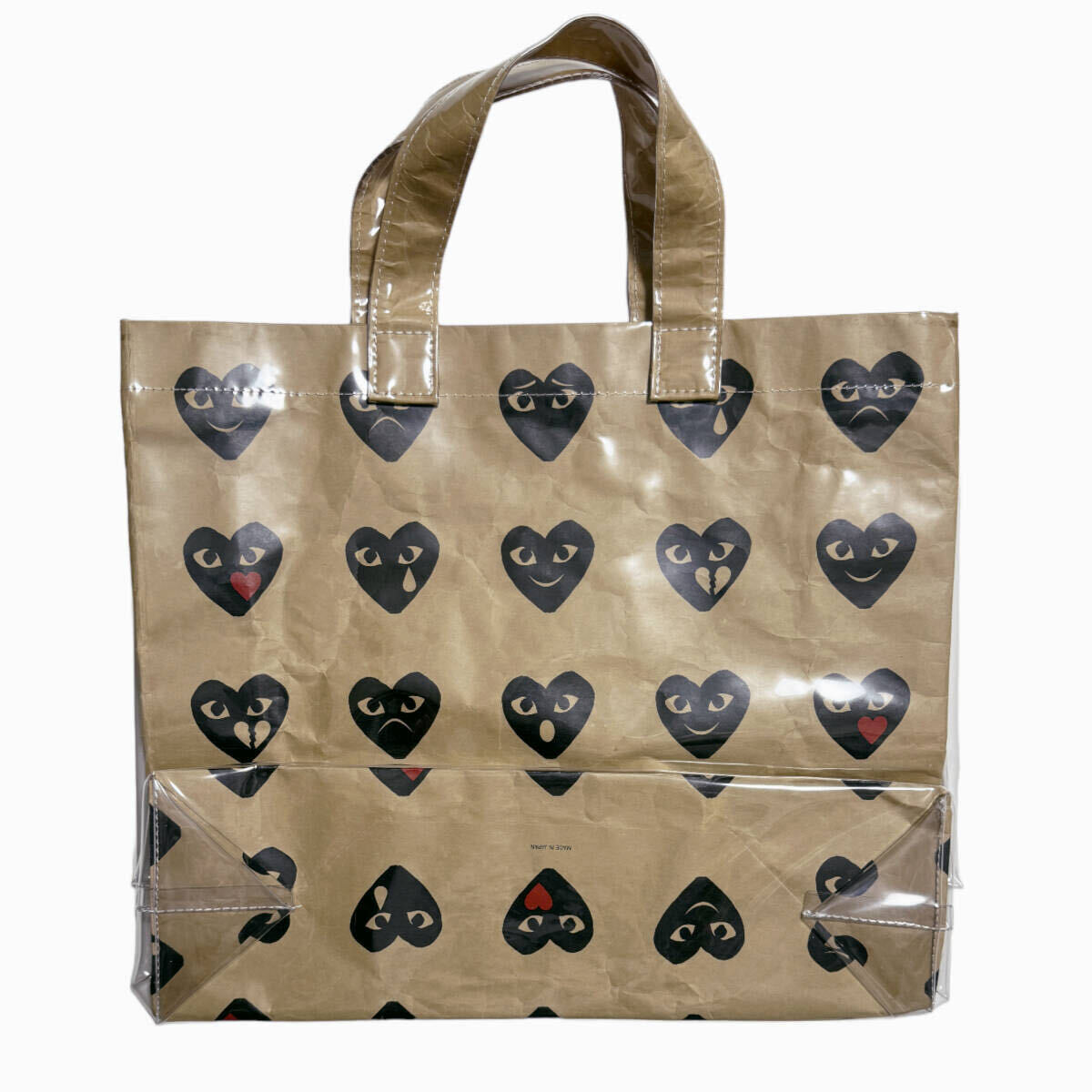 未使用 青山限定 Holiday Emoji 正規品 PVCトートバッグ COMME 未使用 青山限定 Holiday Emoji 正規品 PVCトートバッグ COMME