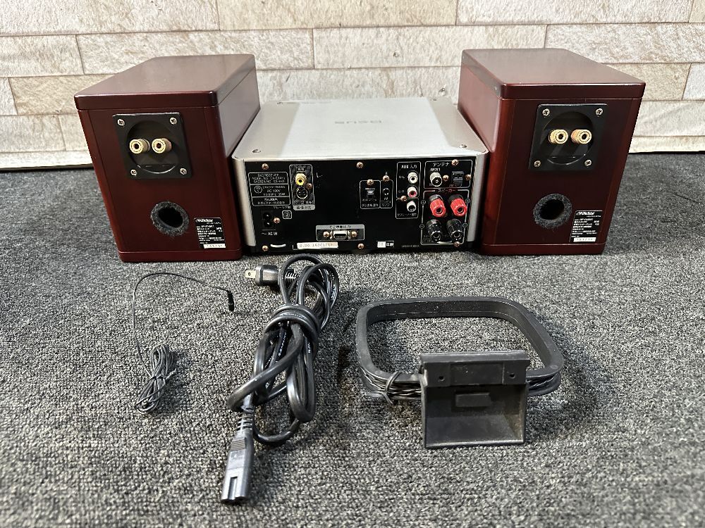 Yahoo!オークション - 16 VICTOR ウッドコーン システムコンポ EX-AK1 ...