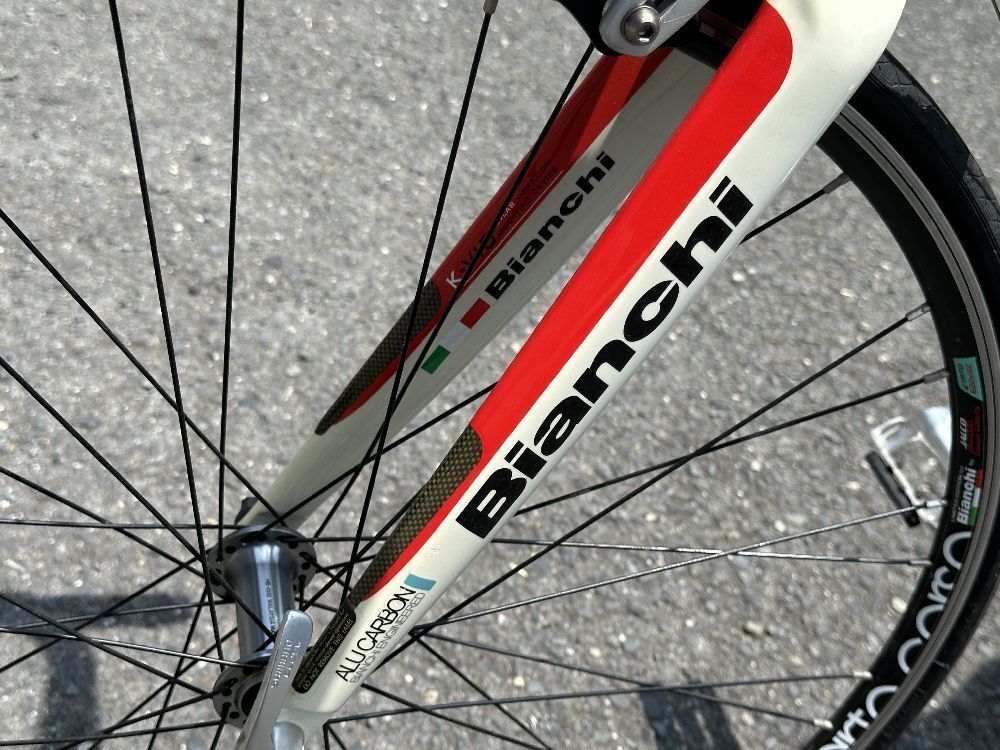 Yahoo!オークション - 46 Bianchi VIA NIRONE 7 C2C ロードバイク アル...