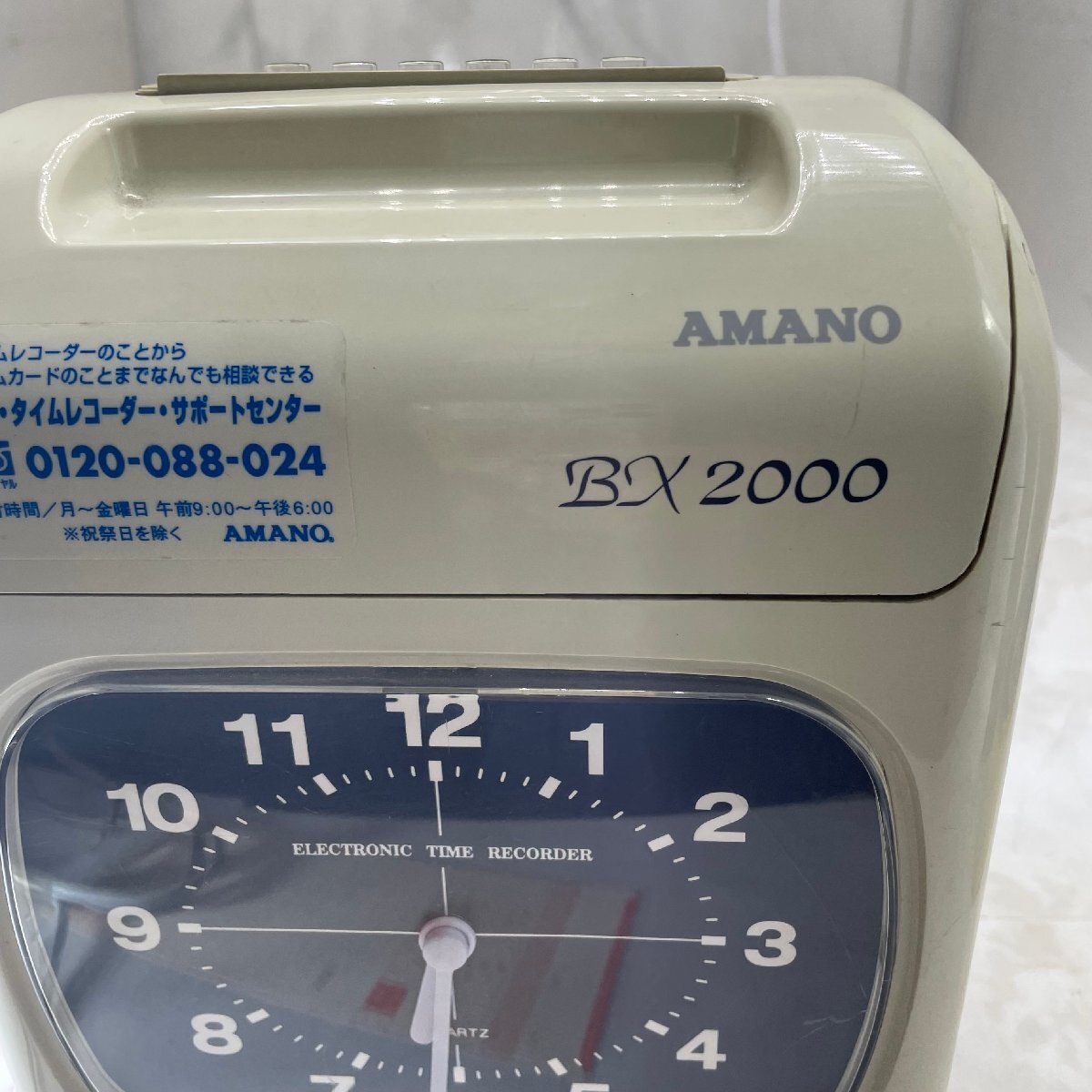Yahoo!オークション - ♭M♭ AMANO アマノ 電子タイムレコーダー BX200...