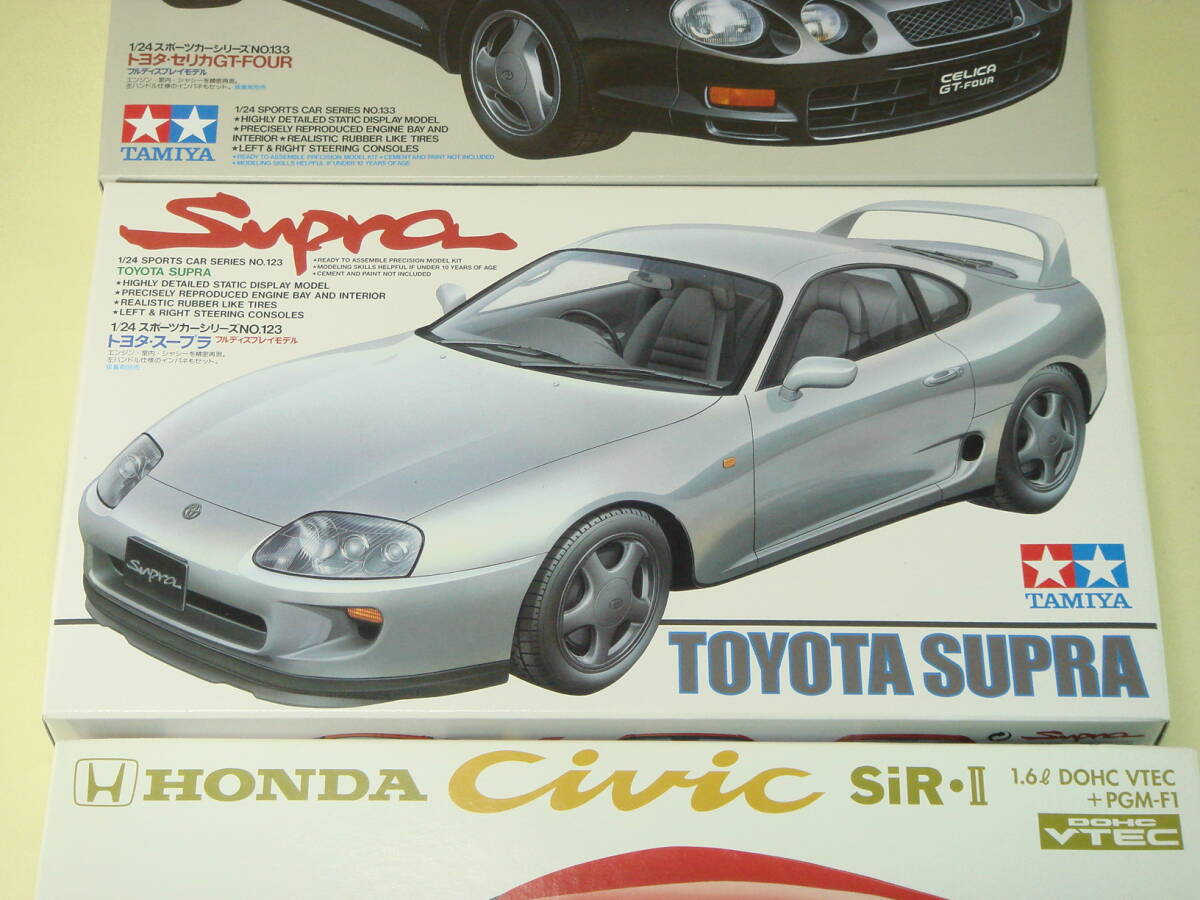 Yahoo!オークション - ％ー【送料なし】1/24 シビック EG6 A80 スープ...