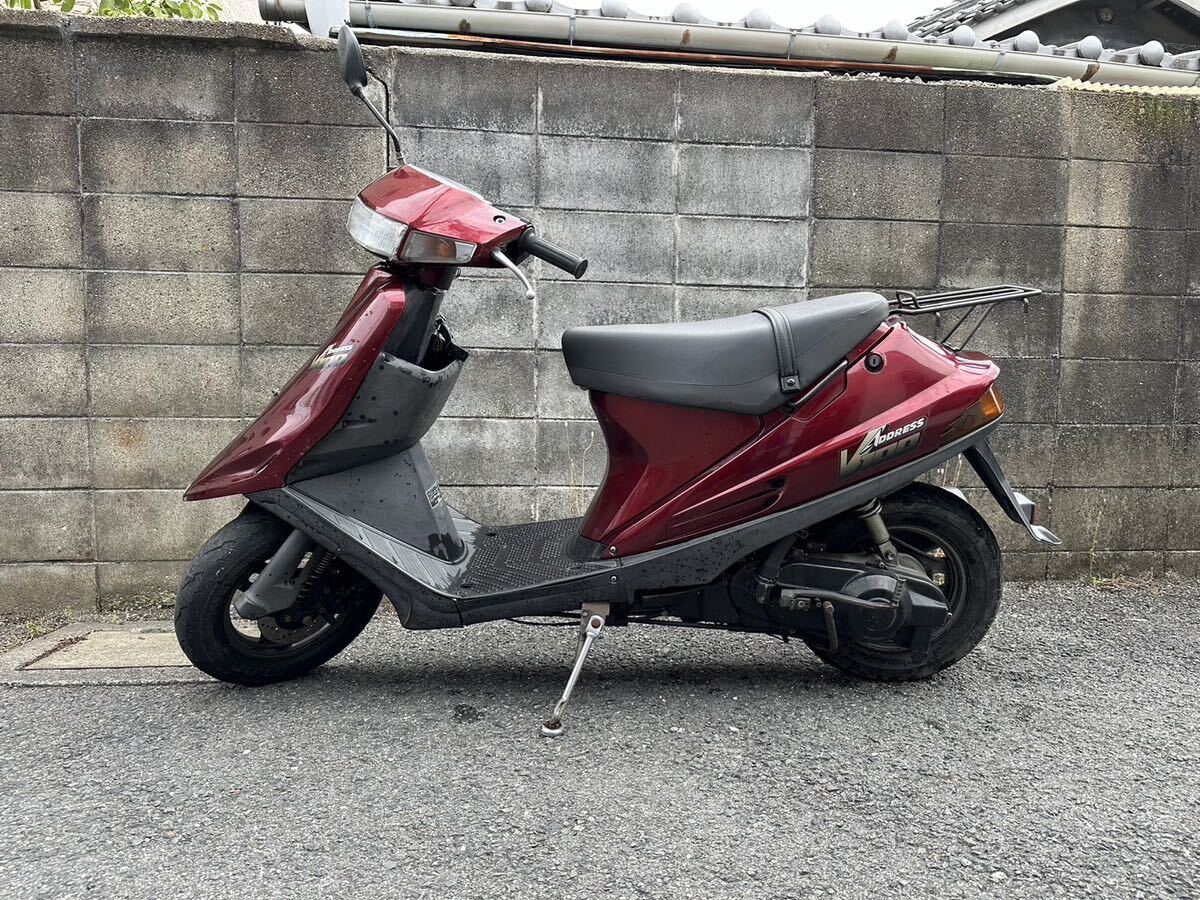 Yahoo オークション Suzuki スズキ アドレスv100 レストアベース ノ