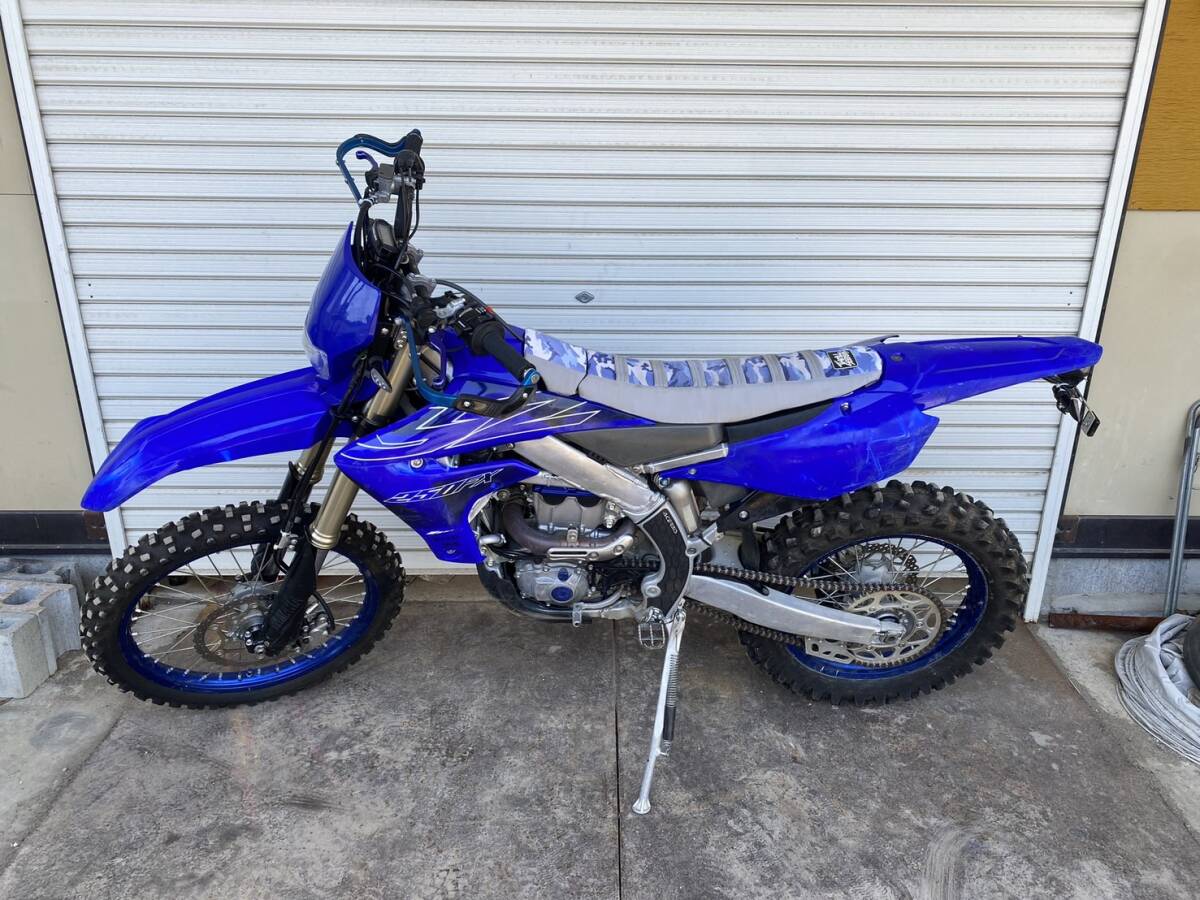 Yahoo!オークション - YZ250FX 2022 公道走行使用 モタードベースにも