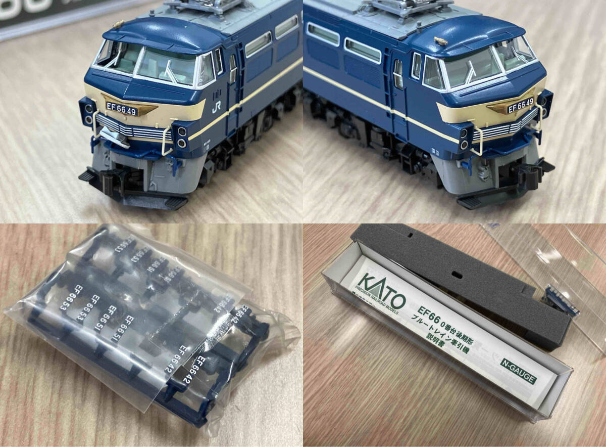 Yahoo!オークション - Nゲージ KATO 3090-3 EF66 0番台 後期形 ブルー...