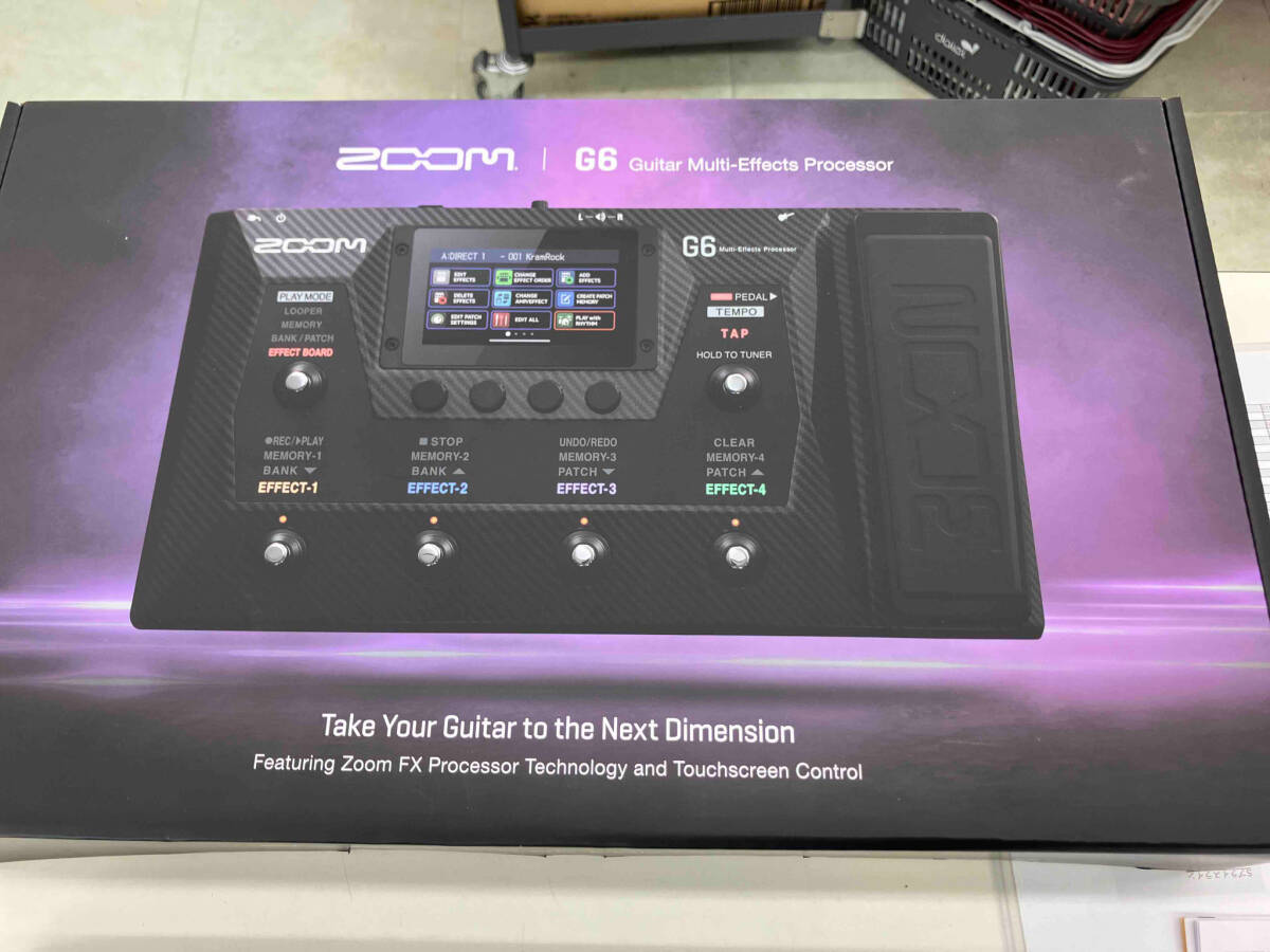 Yahoo!オークション - Zoom G6 マルチエフェクタープロセッサ