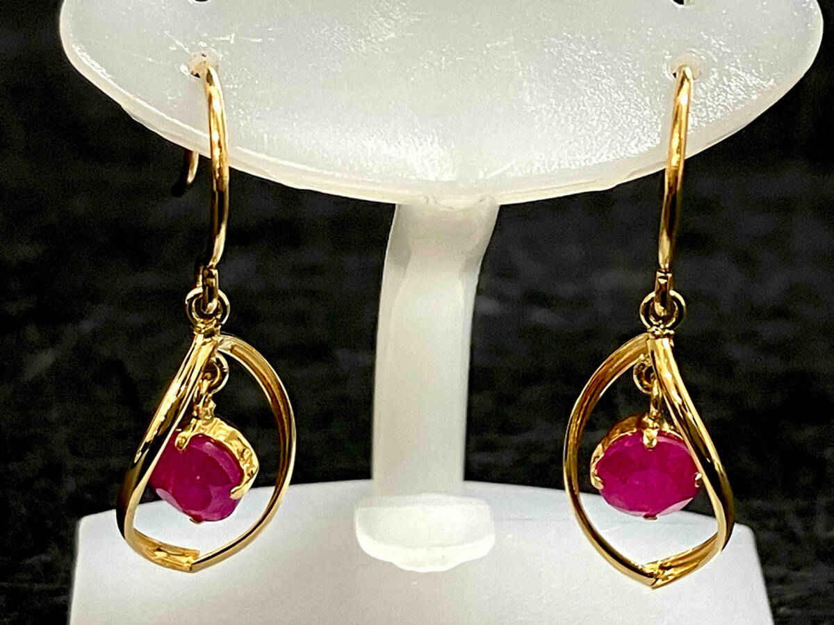 Yahoo!オークション - K18 約0.8g ピアス