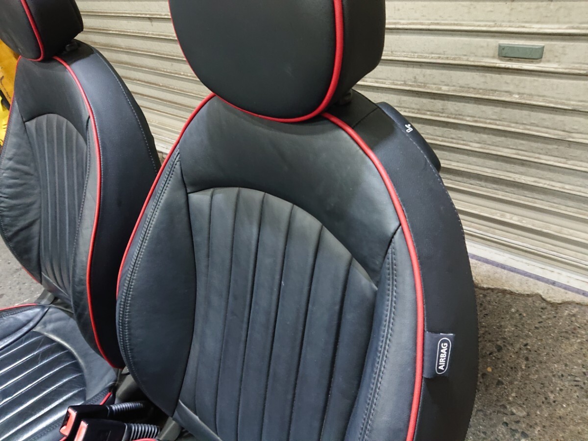 Yahoo!オークション - H304【希少 JCW レザーシート セット シートヒ...