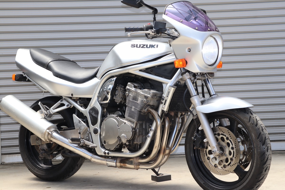 Yahoo!オークション - 油冷 GSF750 ビキニカウル4万km埼玉県本...