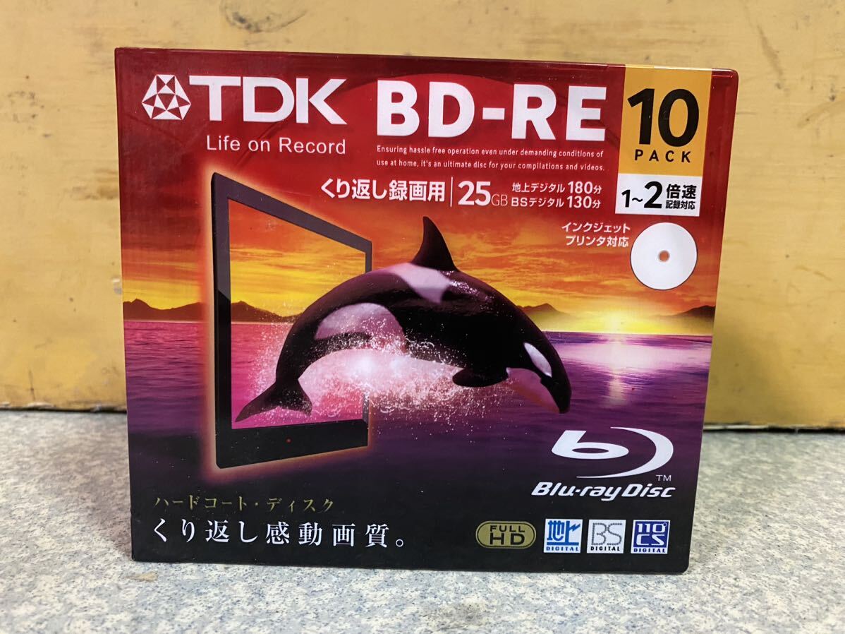 Yahoo!オークション - 未開封品 TDK BD-RE 25GB ブルーレイディスク 1...