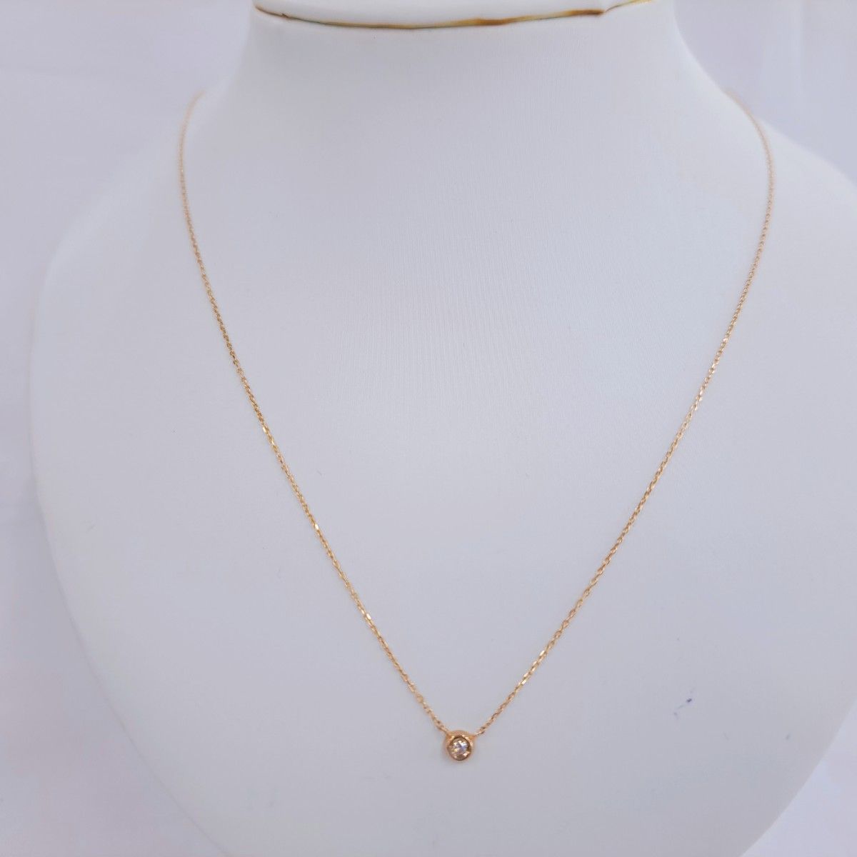 STAR JEWELRY スタージュエリー ガール ネックレス K10YG STAR JEWELRY スタージュエリー ガール ネックレス K10YG