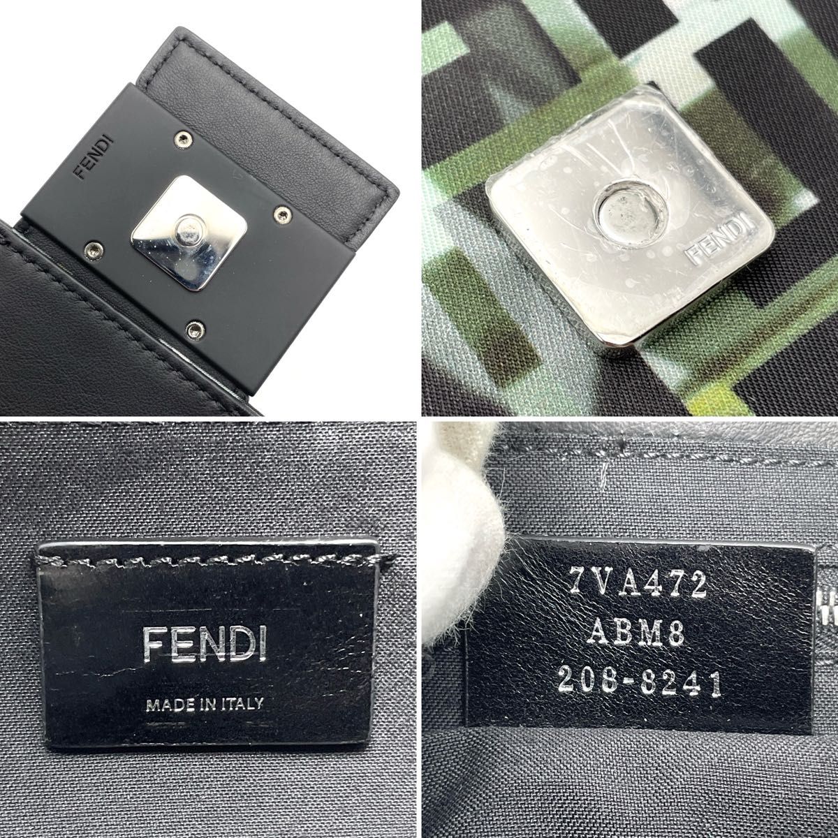 フェンディ バゲット マンマ ズッカ柄 カモフラ 2way ボディ フェンディ バゲット マンマ ズッカ柄 カモフラ 2way ボディ