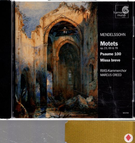 Yahoo!オークション - b464 メンデルスゾーン Motets op23 69&78他/MAR...