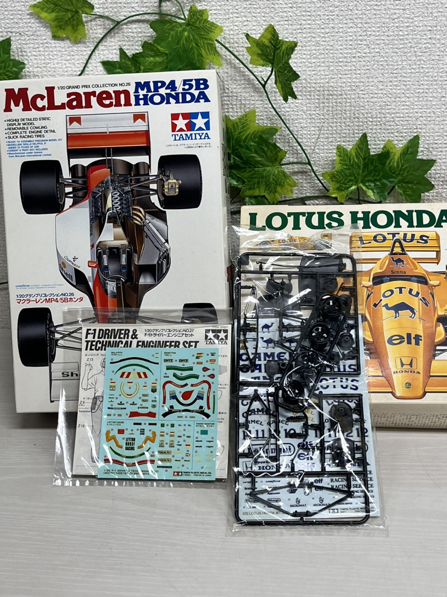 Yahoo!オークション - 4642-03 ロータスホンダ99T／マクラレーンMp4/5B...