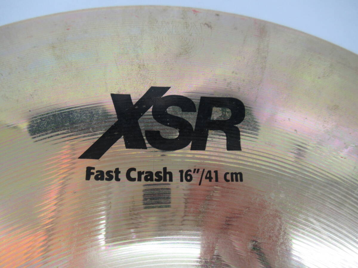 Yahoo!オークション - 【オススメ品】SABIAN クラッシュシンバル XSR F...