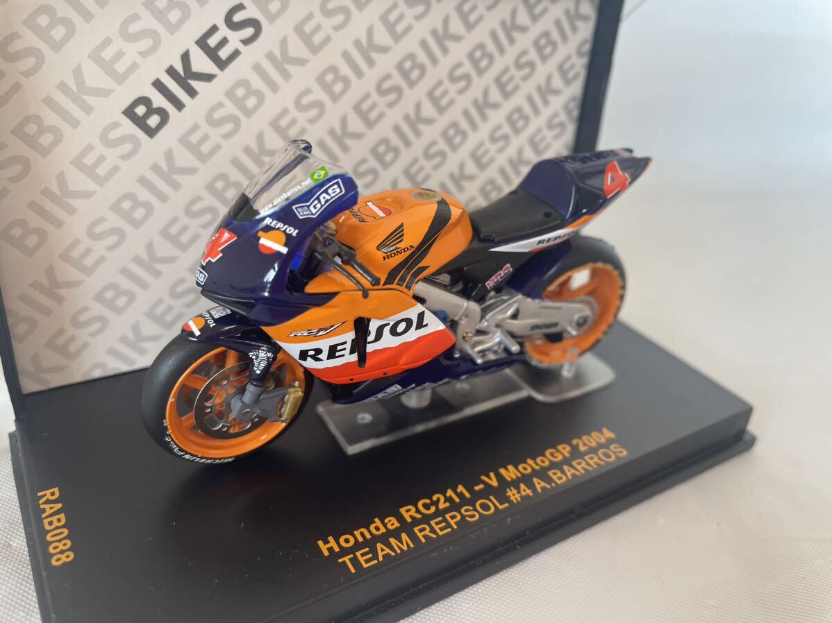Yahoo!オークション - ixo 1 24 Honda RC211-V MotoGP 2004 TEAM REPSO...