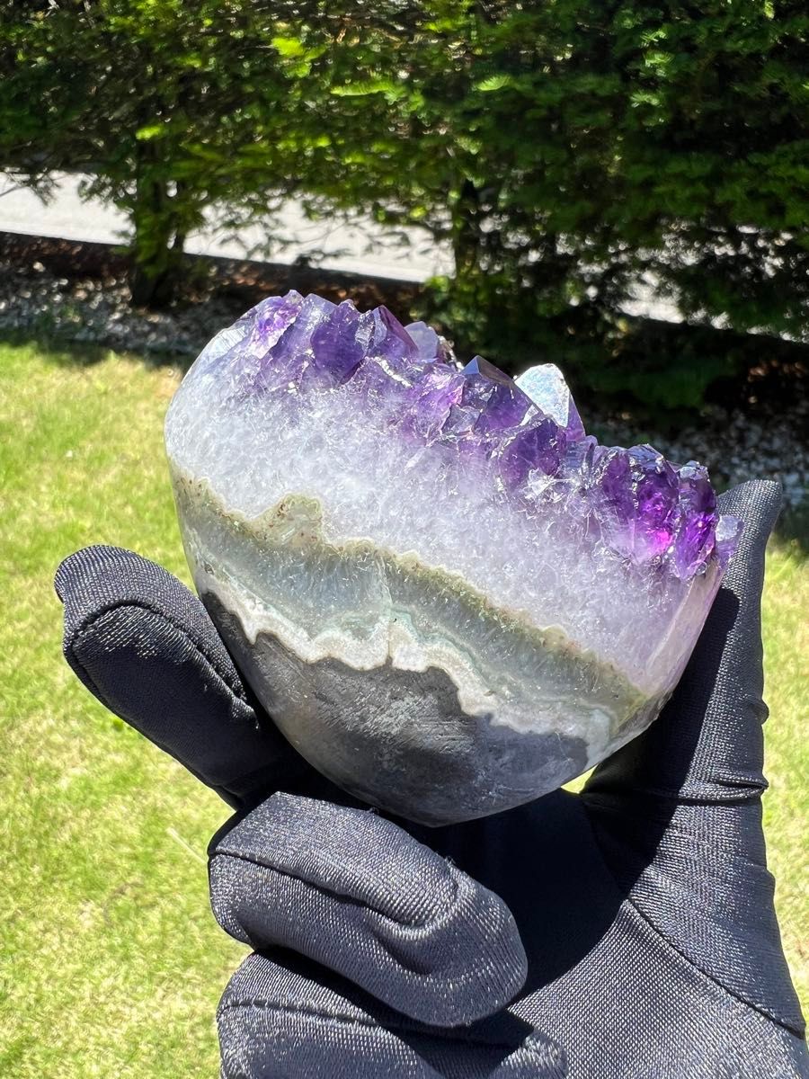 542 高品質アメジストドーム パワーストーン 紫水晶 天然石 542 高品質アメジストドーム パワーストーン 紫水晶 天然石