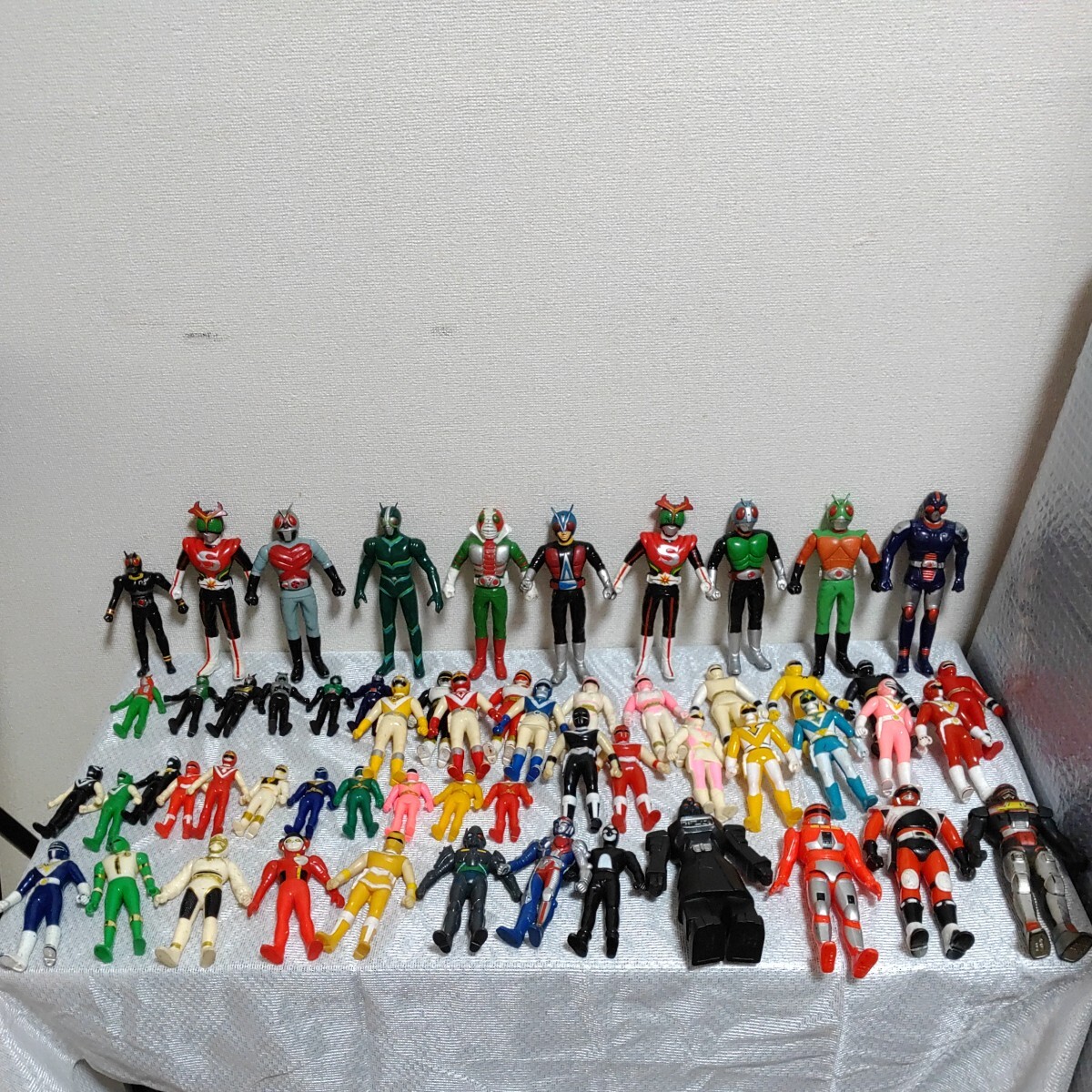 バンダイ 戦隊シリーズ 仮面ライダー ソフビ 大量まとめ 特撮 人形 当時物 石ノ森章太郎 昭和レトロ レア 0624-A前-TA5(仮面ライダー)｜売買されたオークション情報、yahooの ...