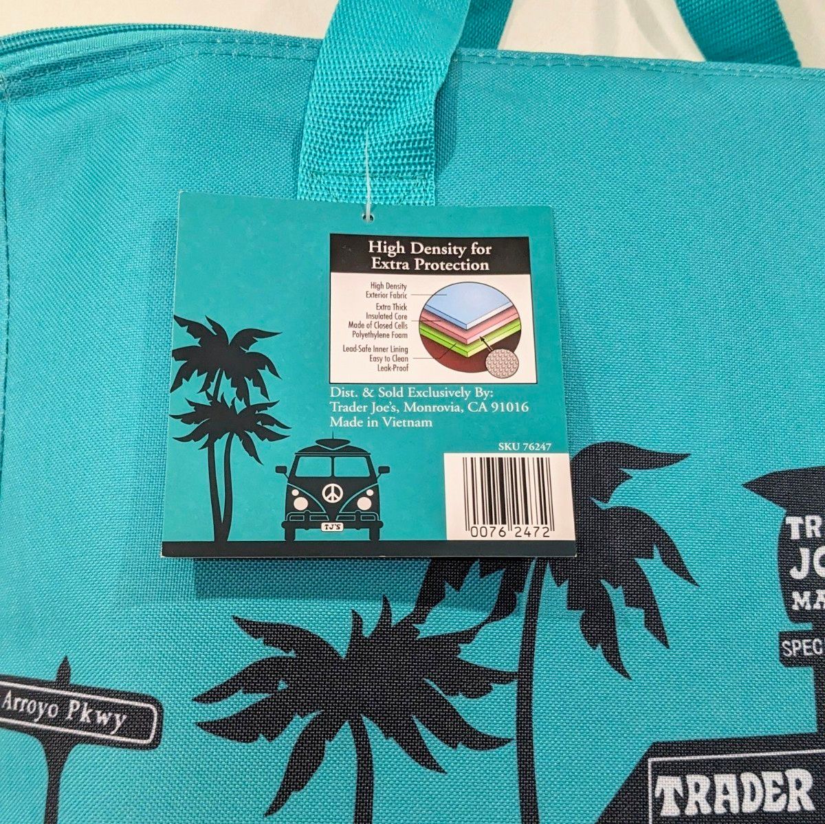 新品未使用】TRADER JOES 保冷・保温 エコバッグ エコバッグ 新品未使用】TRADER JOES 保冷・保温 エコバッグ エコバッグ