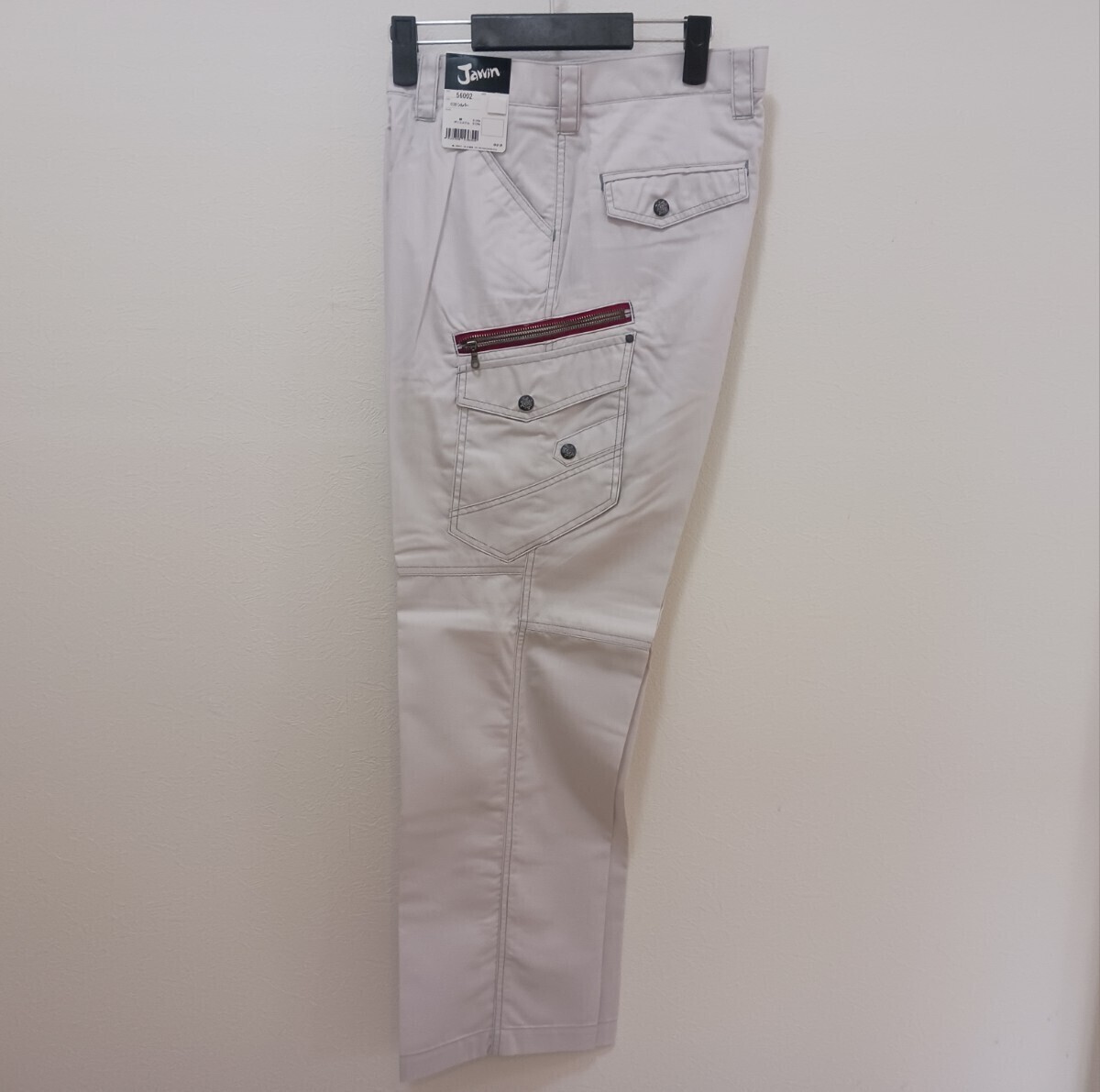 Yahoo!オークション - 487 jawinノータックカーゴパンツNo.56002春夏作...