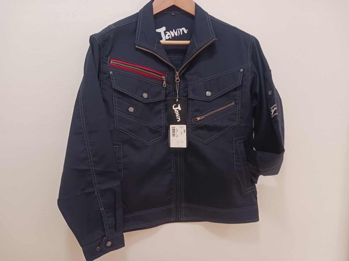 Yahoo!オークション - 515 Jawin長袖ジャンパー№56000ネービー(ネイビ...