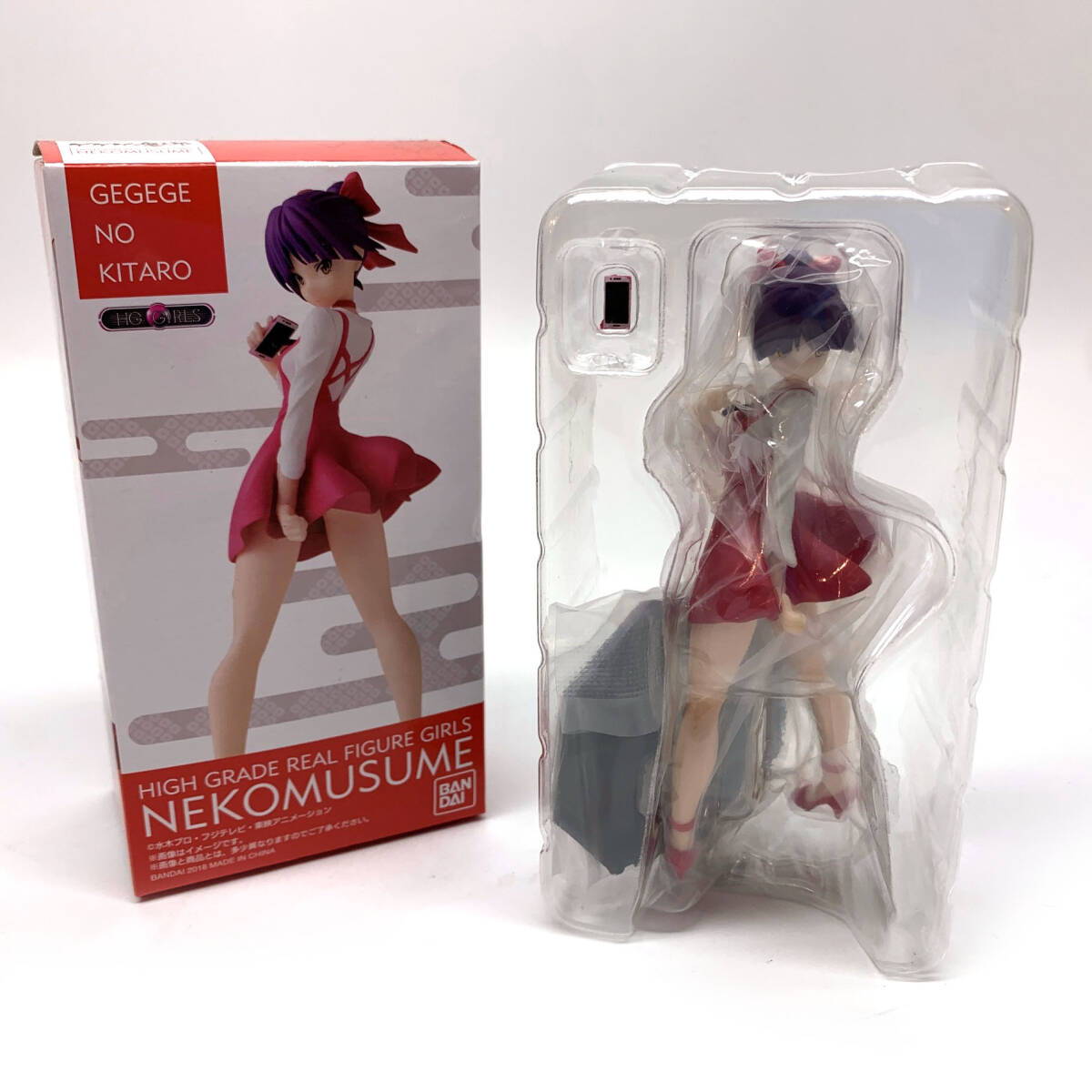 日本代購代標第一品牌【樂淘letao】－tu062 HG GIRLS ねこ娘 HIGH GRADE REAL FIGURE GIRLS NEKOMUSUME ※開封済み/ブリスター未開封