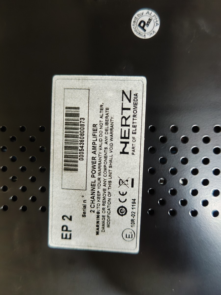 Yahoo!オークション - ハーツ HERTZ HV165XL スピーカー アンプセット ...