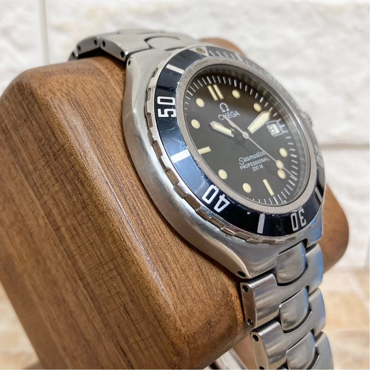 OMEGA シーマスター プロフェッショナル 200m 黒 腕時計 OMEGA シーマスター プロフェッショナル 200m 黒 腕時計