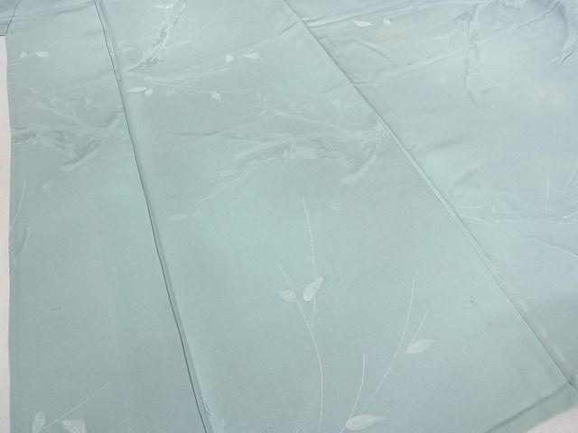 平和屋-こころ店 上質な小紋 単衣 地紋起こし 枝葉文 正絹 逸品 平和屋-こころ店 上質な小紋 単衣 地紋起こし 枝葉文 正絹 逸品