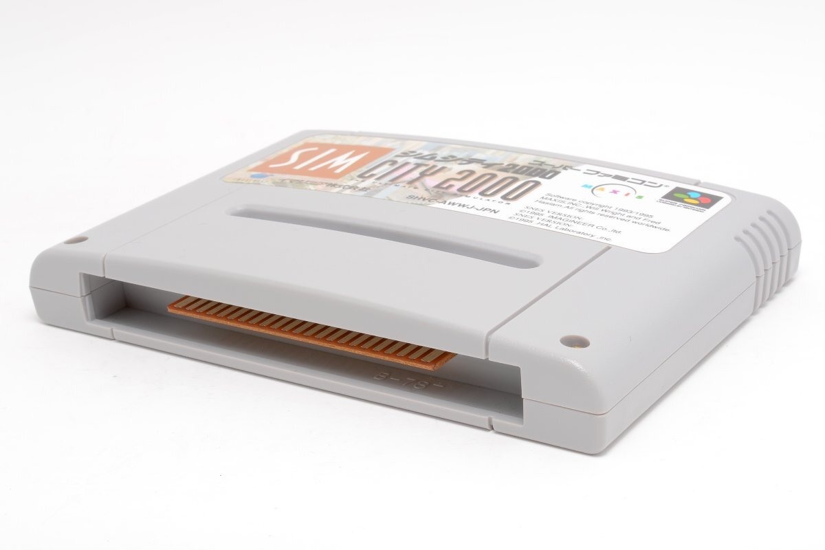 Yahoo!オークション - 【美品】マクシス イマジニア SIM CITY 2000 SFC...
