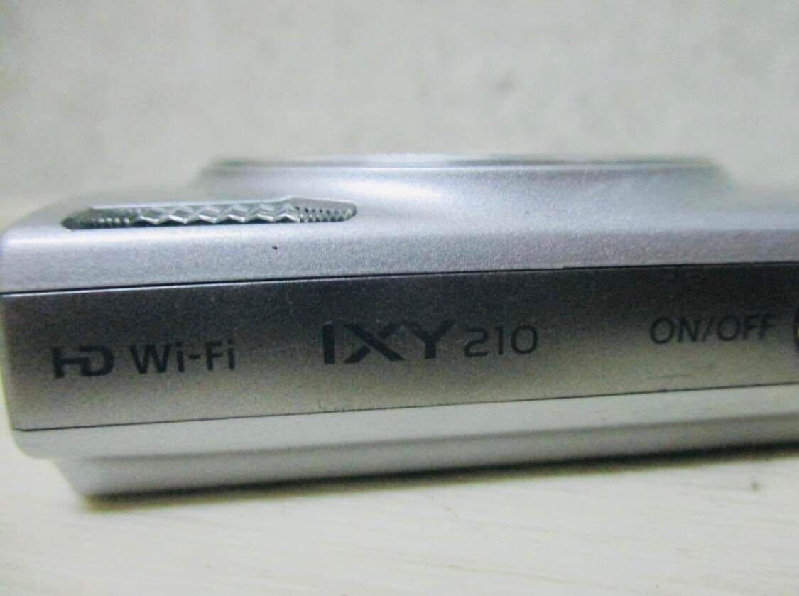 Yahoo!オークション - キャノン Canon IXY 210F シルバー コンパクトデ...