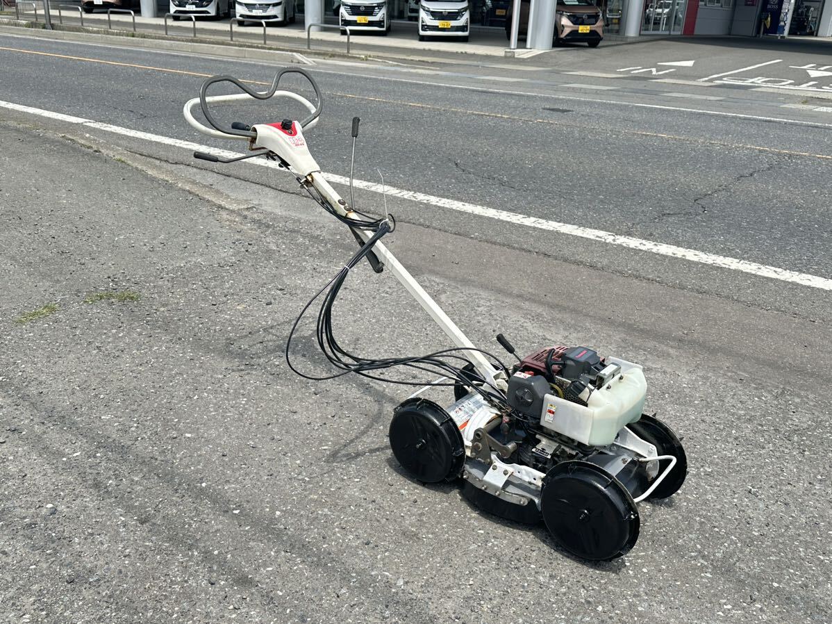 Yahoo!オークション - 動作OK オーレック SP300 草刈機 4WD ロータリー...