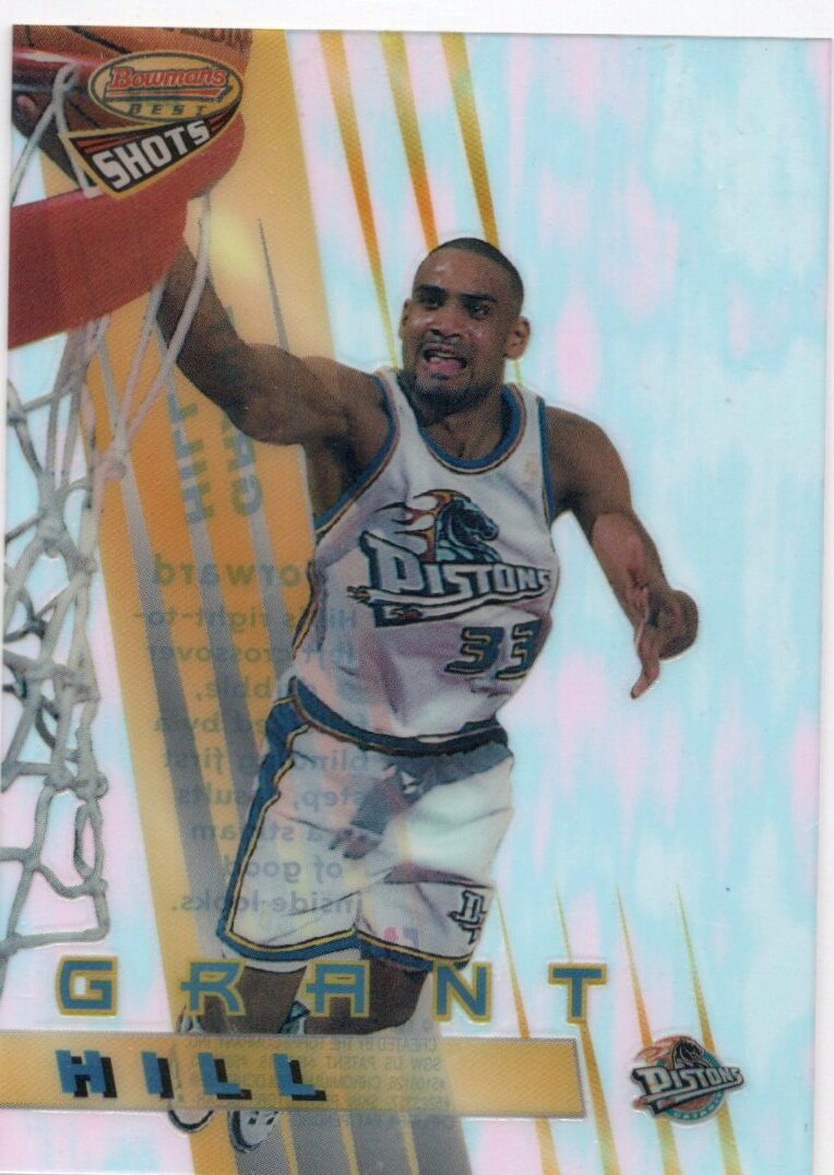 Yahoo!オークション - NBA 96-97 BOWMAN'S BEST Best Shots BS- 08 Gra...