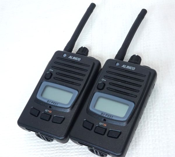 Yahoo!オークション - アルインコ DJ-P221 2台セット 47ch 特定小電力...