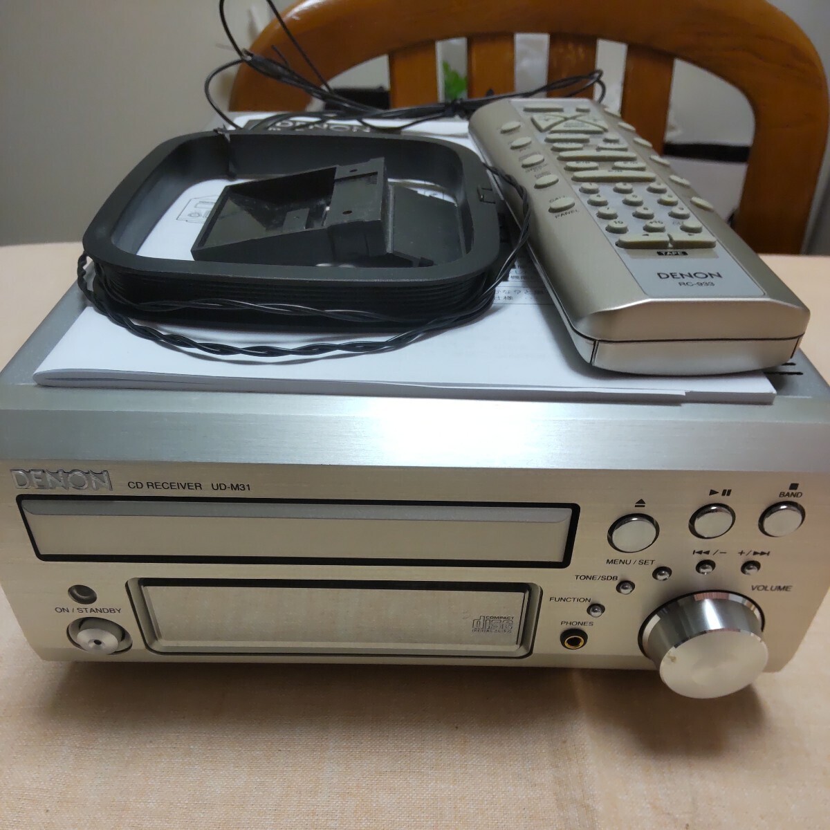 DENON デノン CDレシーバーアンプ UD-M31-s 稼動品 使用短期 付属品 元箱あり(DENON)｜売買されたオークション情報、yahooの商品情報をアーカイブ公開 - オークファン ...