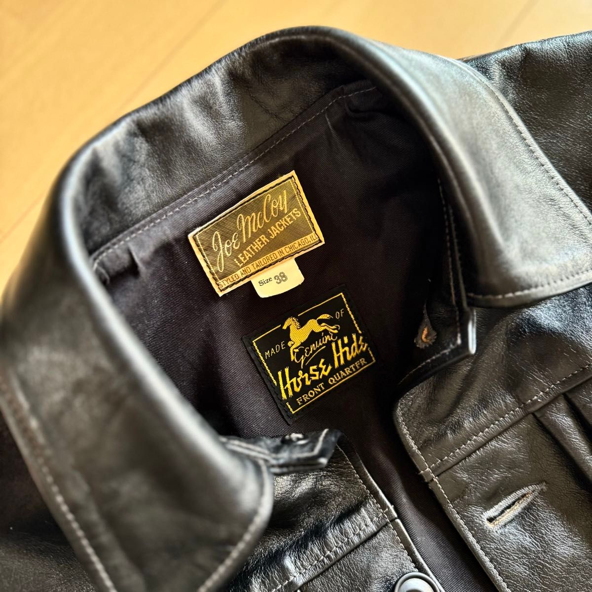 THE REAL MCCOY 革ジャン TYPE1 38サイズ|Yahoo!フリマ(旧 THE REAL MCCOY 革ジャン TYPE1 38サイズ|Yahoo!フリマ(旧