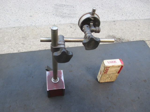 Yahoo!オークション - u33 鐘通マグネットベースとダイヤルゲージ