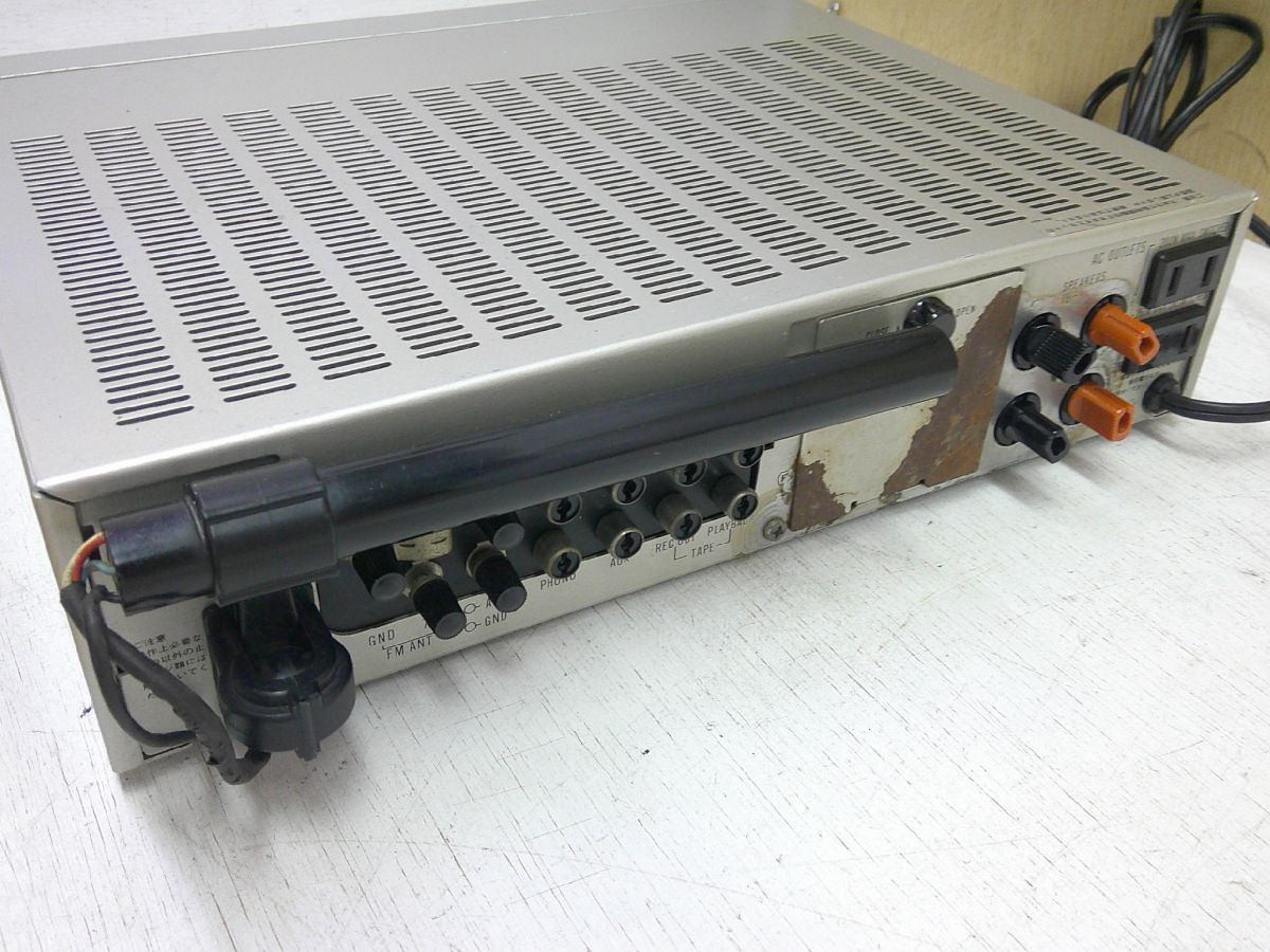 Yahoo!オークション - 52 送80サ 0624$B11 Technics FM/AM ステレオチ...