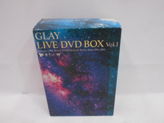 Yahoo!オークション - 06 送60サ 0415$D10 GLAY LIVE DVD BOX Vol.1 中...