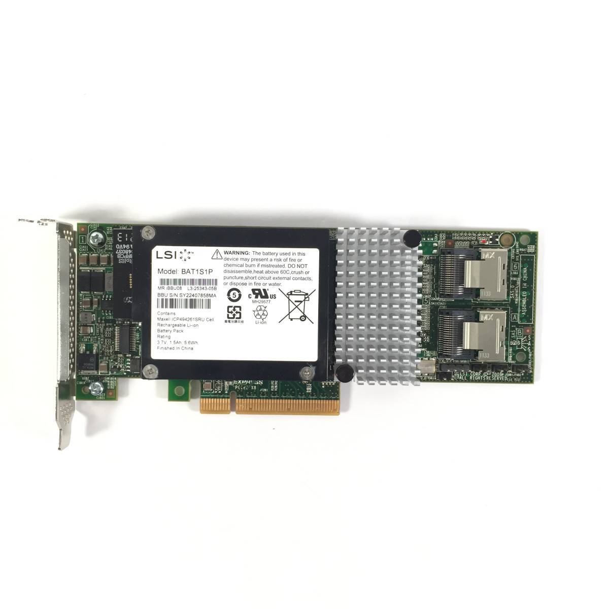 S6060778 LSI 6Gb/s SASカード 1点 現状お渡し品 913(その他)｜売買されたオークション情報、yahooの商品情報をアーカイブ公開 - オークファン（aucfan.com）