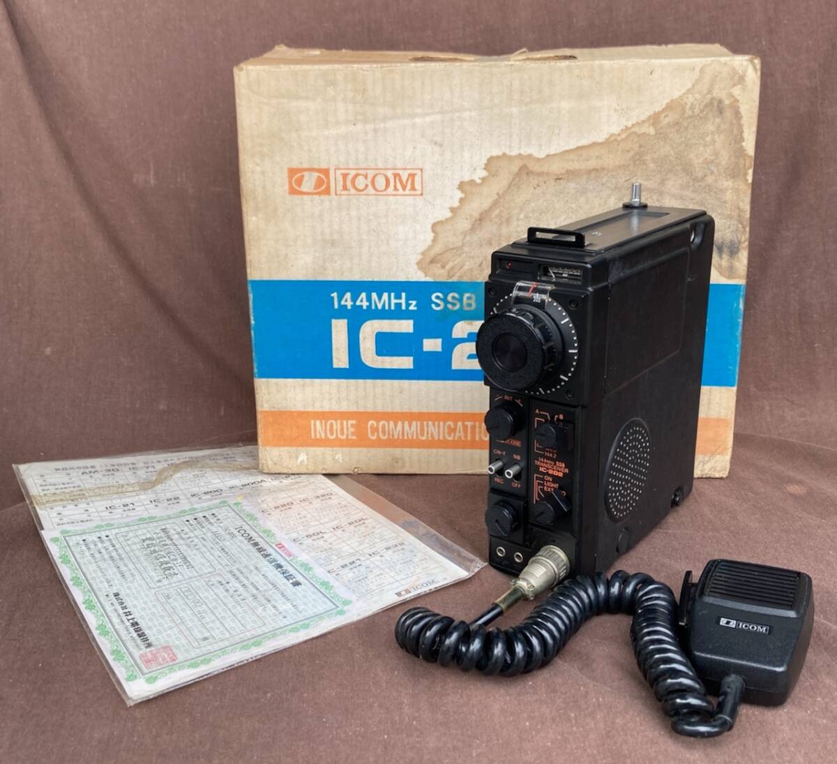 Yahoo!オークション - ICOM VHF トランシーバー IC-202 144MHz SSB