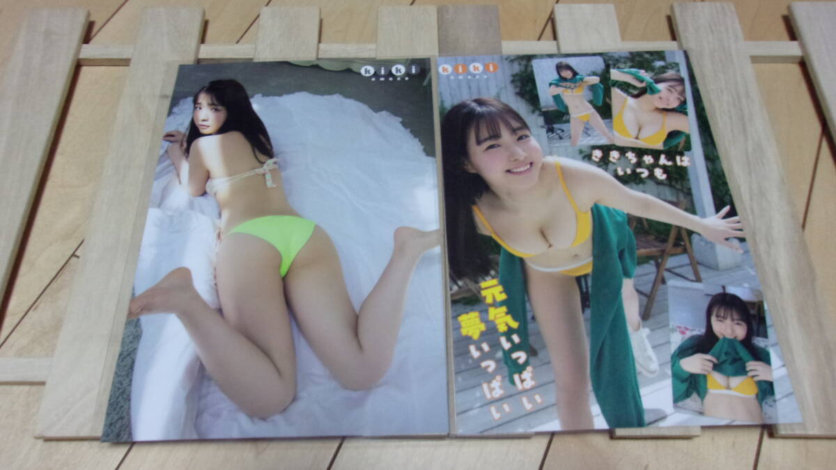 Yahoo!オークション - 天野きき 巨乳グラドル 雑誌切抜B5ラミネート8P ...