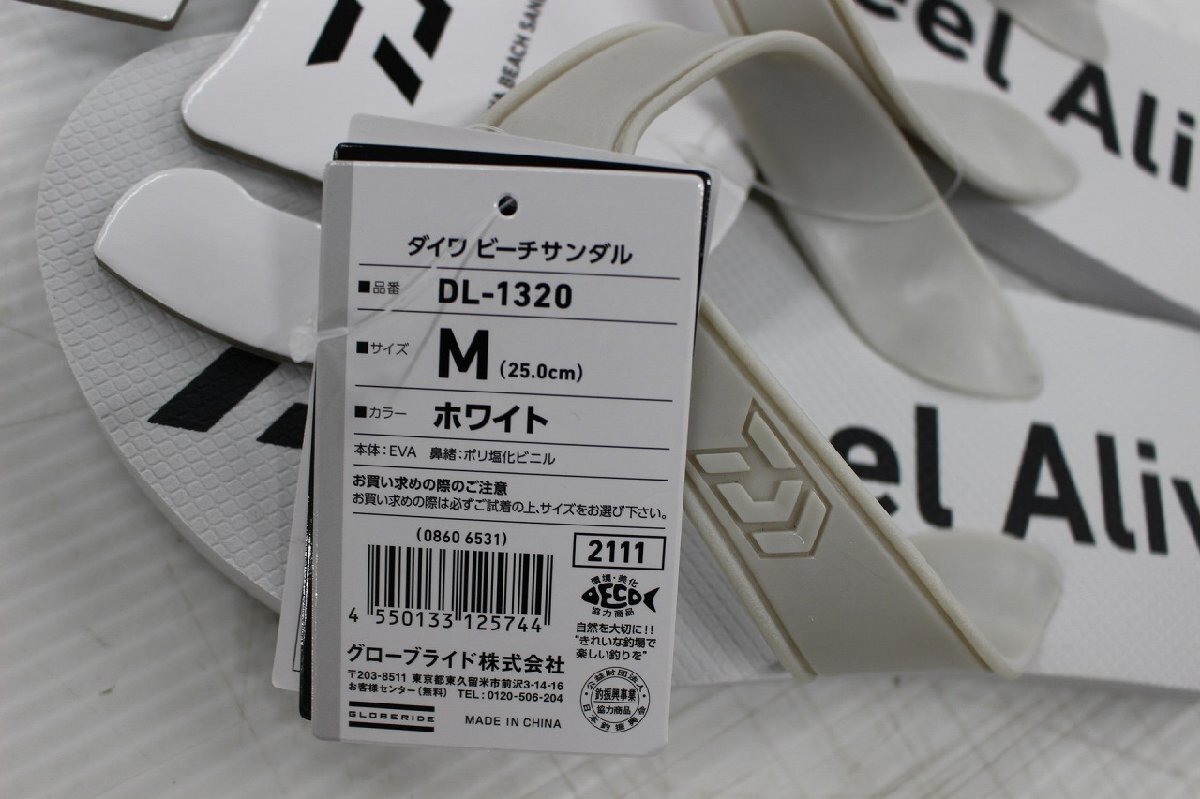Yahoo!オークション - ダイワ / DAIWA ビーチサンダル DL-1320 25.0cm...