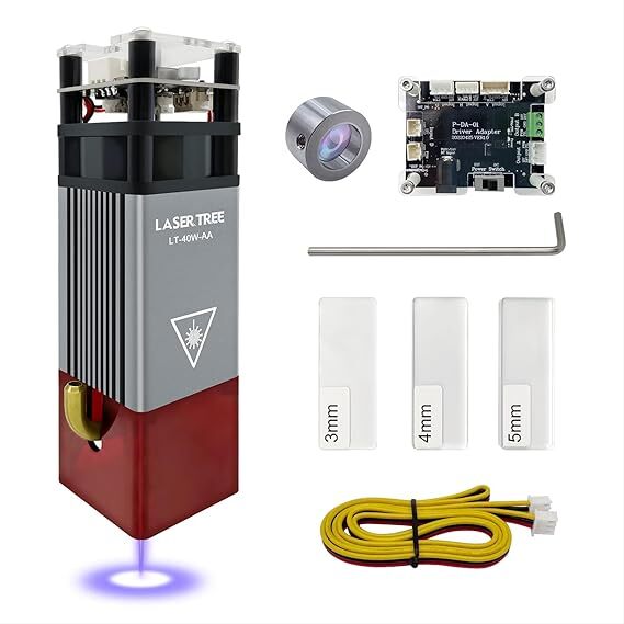 Yahoo!オークション - レーザー彫刻機用450nmレーザーヘッド