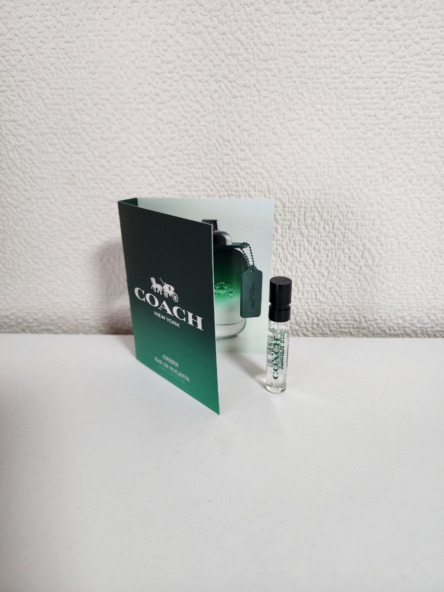 新製品 COACH コーチ マン グリーン オードトワレ サンプル 2mlスプレー(男性用)｜売買されたオークション情報、yahooの商品情報をアーカイブ公開 - オークファン（aucfan.com）