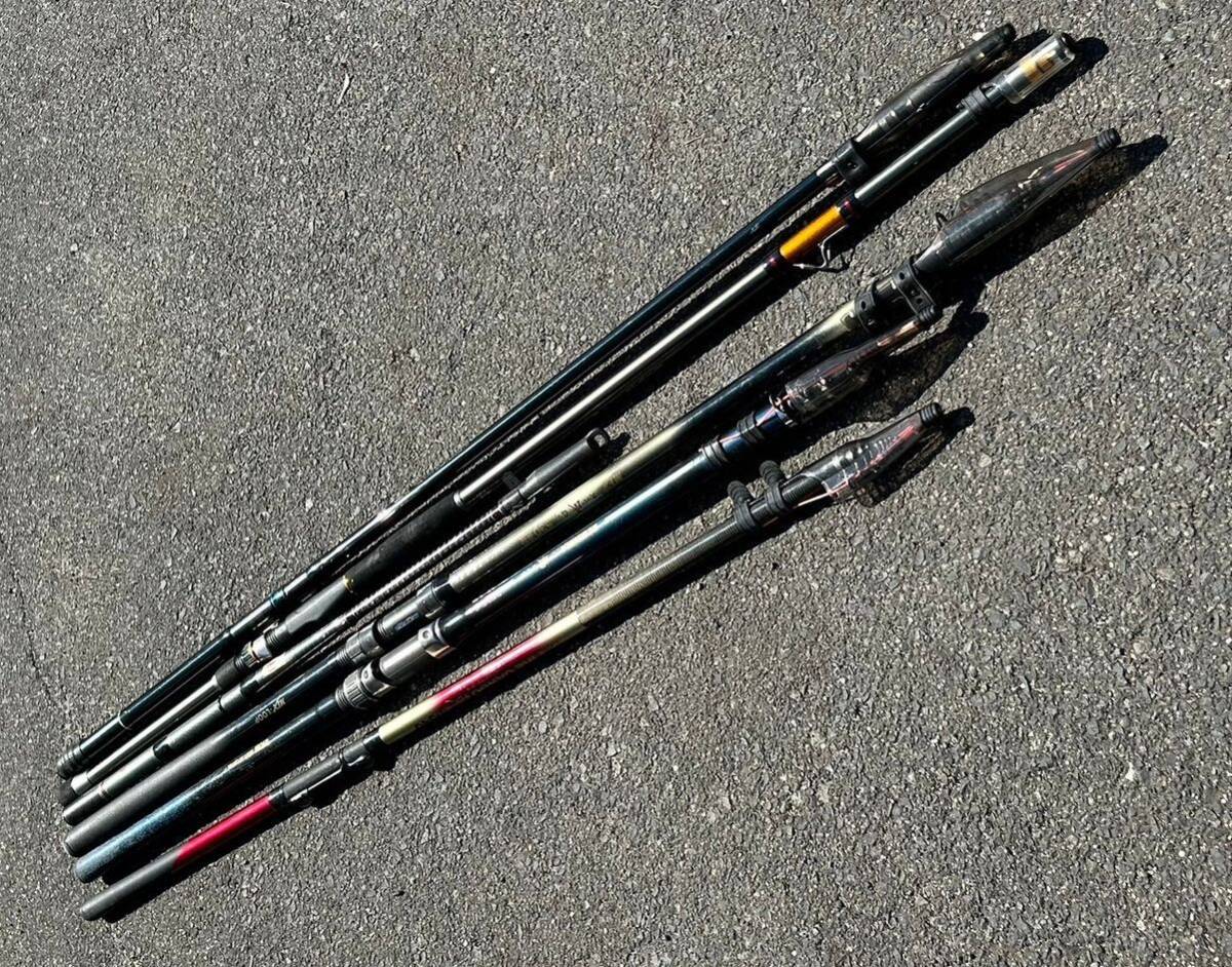 Yahoo!オークション - F6UA16 釣竿 5本 まとめ RYOBI リョービ Fuji EC...